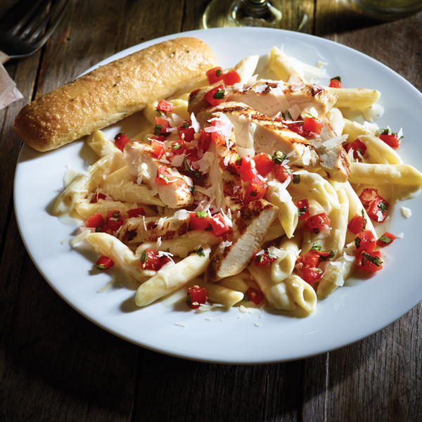 Cheese Chicken Penne Pasta Chicken Penne Alfredo (One Pot!) On My